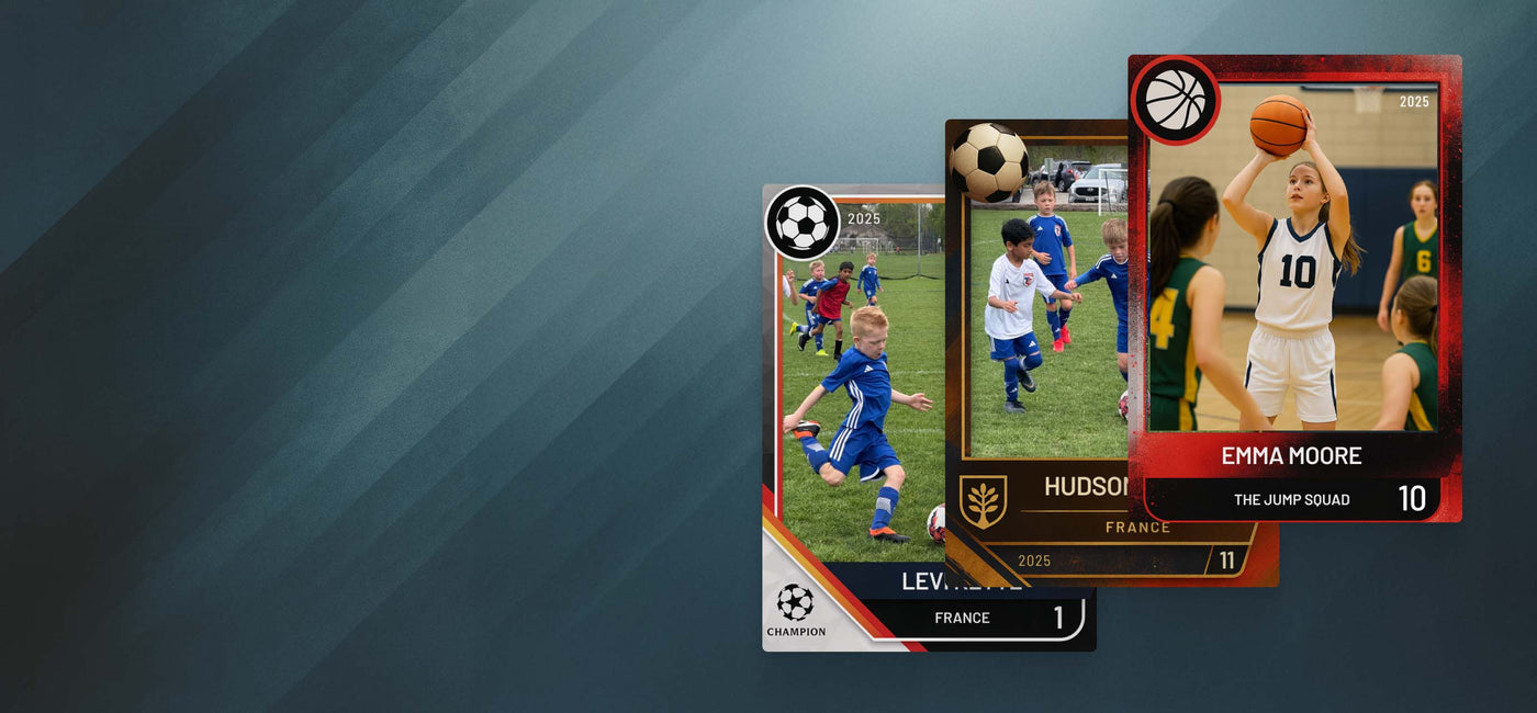 Playmaker Cards | Custom Trading Cards for Young Athletes